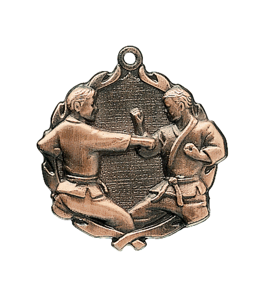 Karate - Bronze Medal 4.5cm Dia